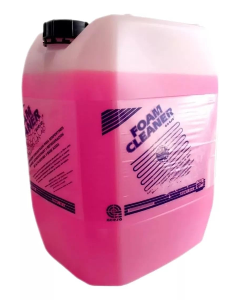 Limpiador De Serpentin Adesa Foam Cleaner Rosa Porron 20 Lt Typ Mx